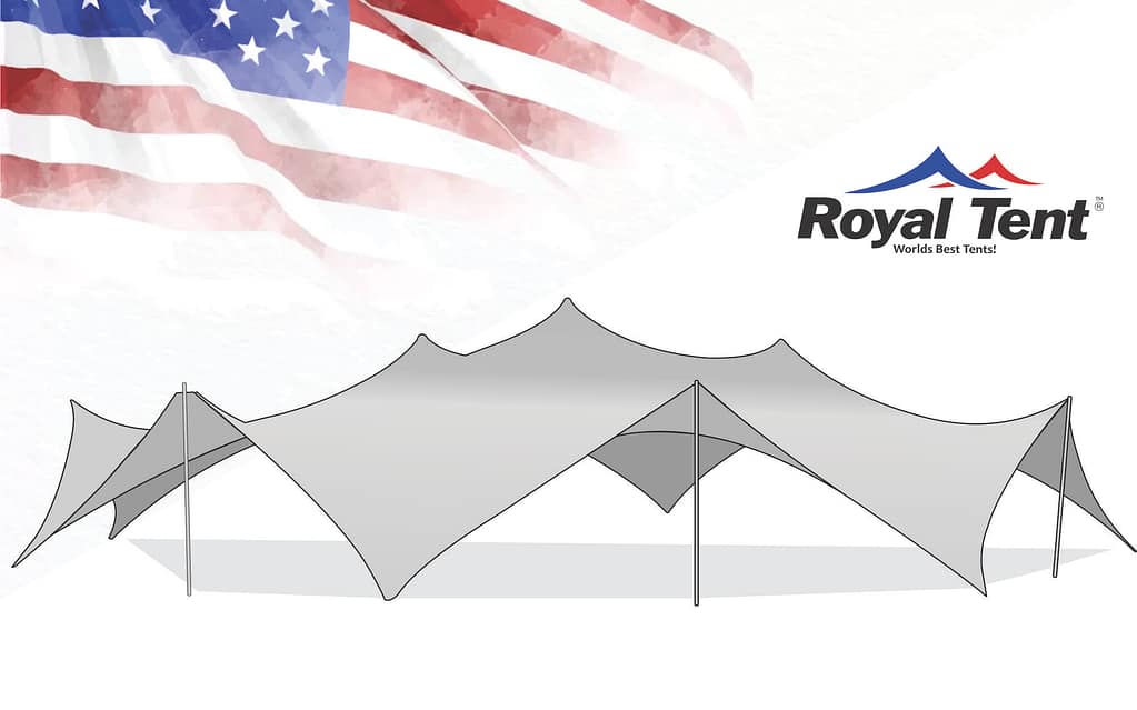 16' x 32' ( 5m x 10m ) Waterproof Stretch Tent - ROYAL TENT ...