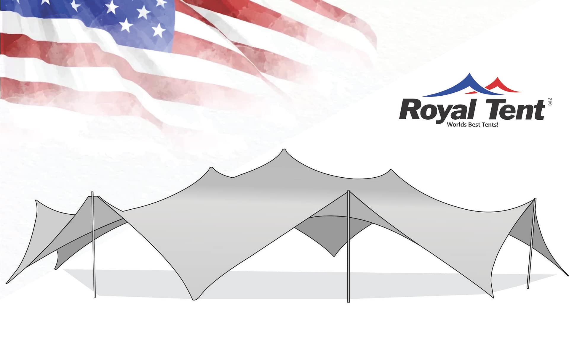 16′ x 32′ ( 5m x 10m ) Waterproof Stretch Tent – ROYAL TENT ...